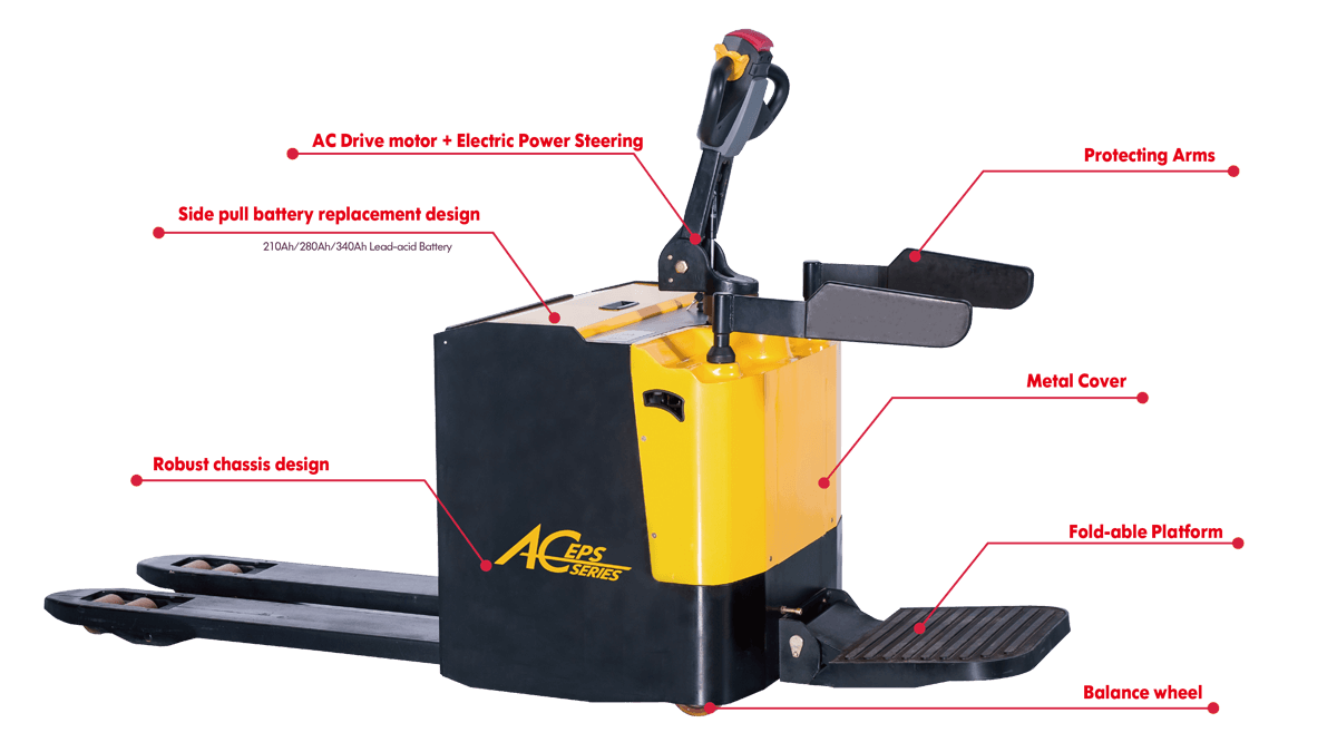 Motorized Rider Electric Pallet Truck Rpt25/30 Company | Staxx