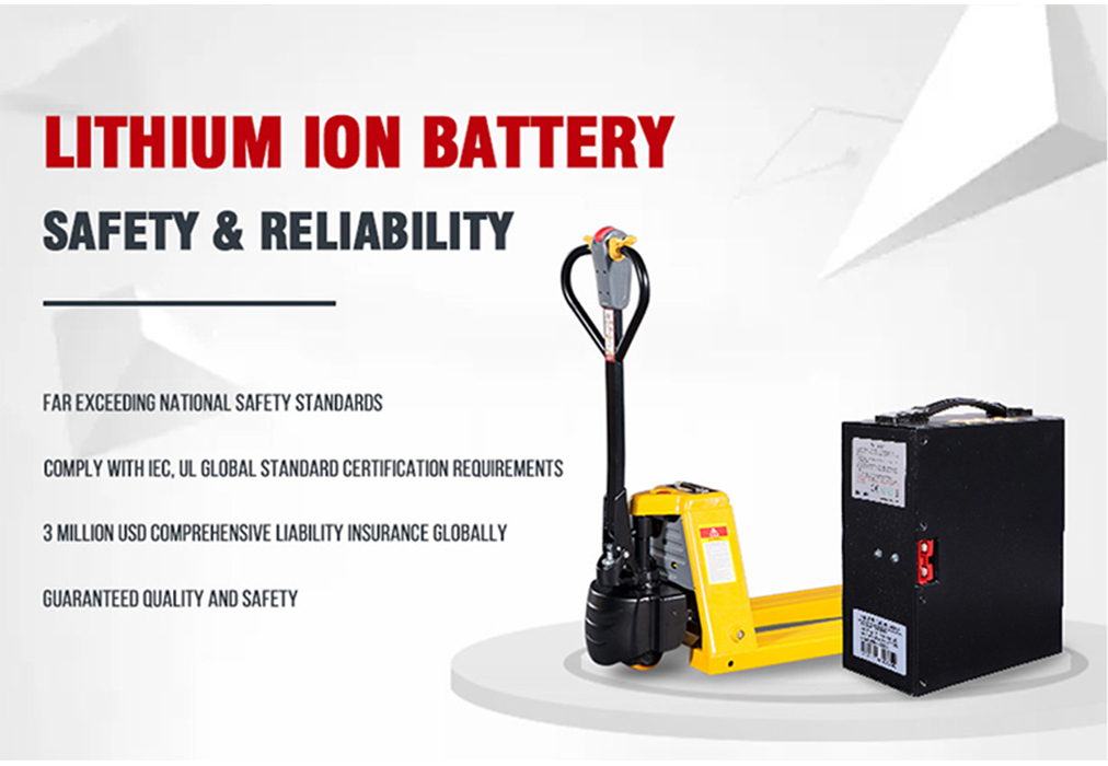 Lithium Ion Battery Powered Pallet Jack Manufacturer | Staxx Pallet Truck